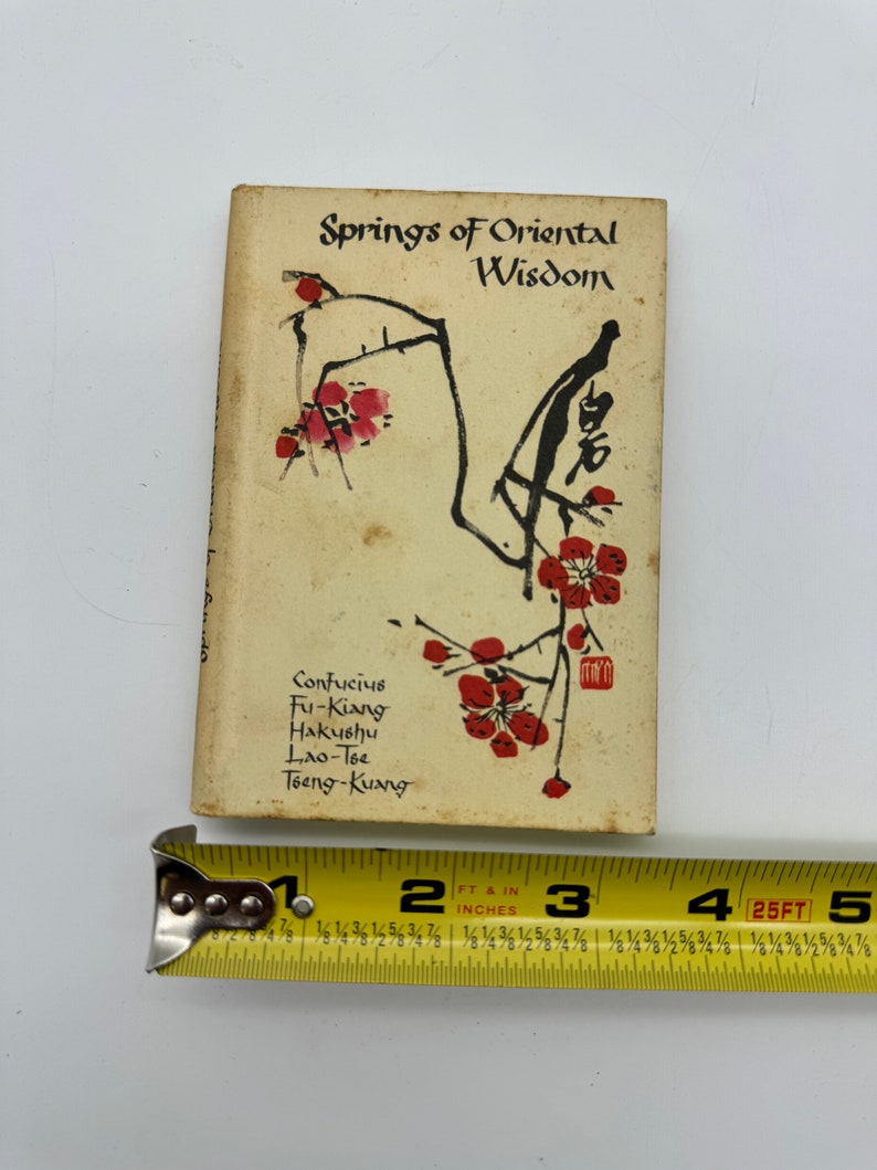 1964 Miniature Book Springs of Oriental Wisdom, Herder Book Center ...