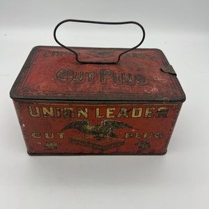 Union Leader Tobacco Tin - Etsy