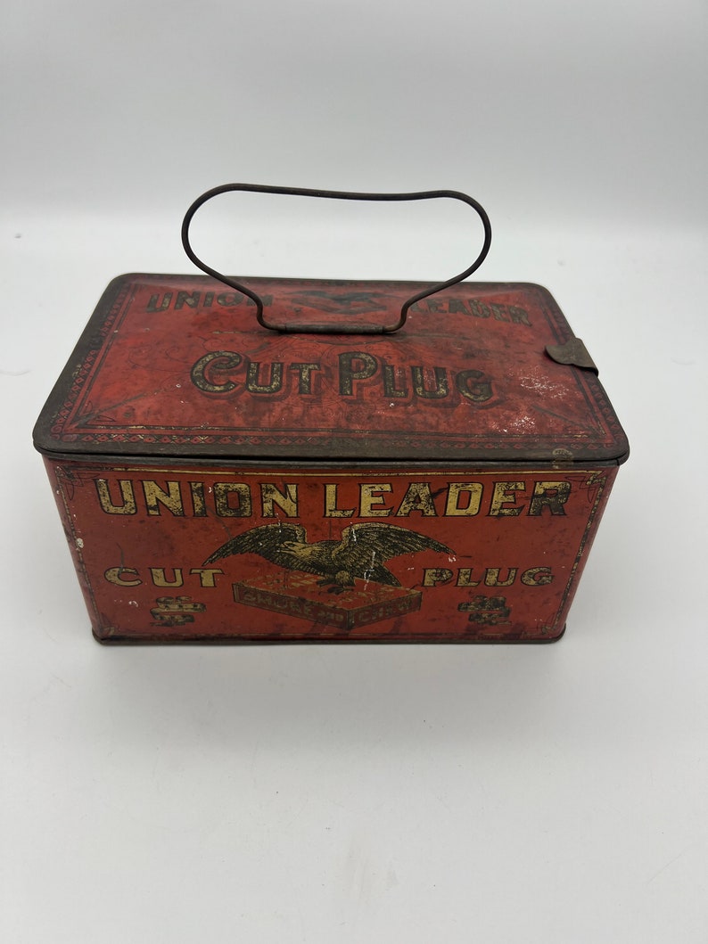 Union Leader Tobacco Tin - Etsy
