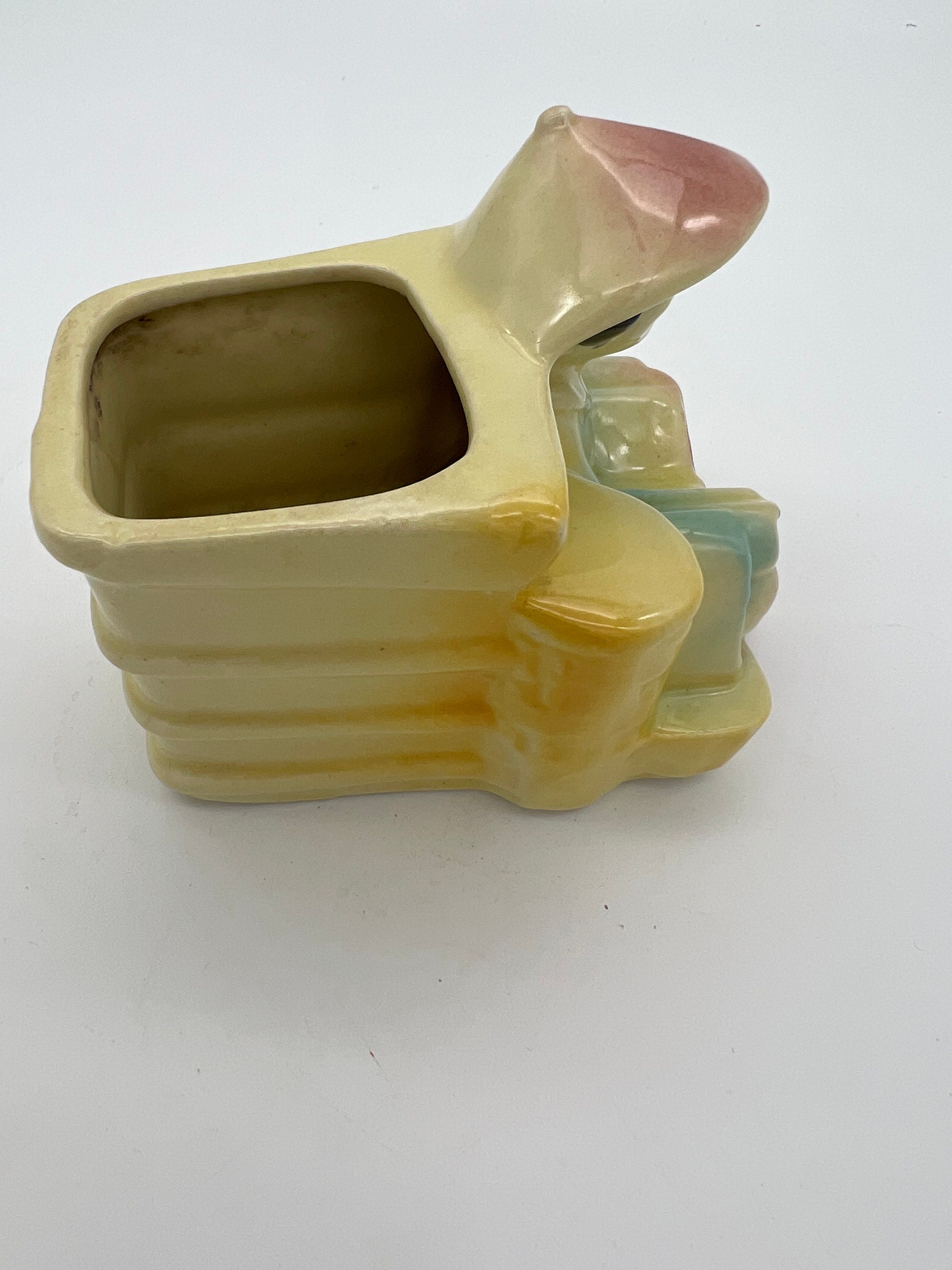 Shawnee Geisha Girl Reading flower Pot - Etsy