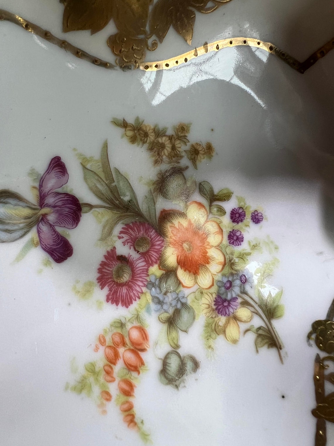 Vintage Erdmann Schlegelmilch Candy Dish - Etsy