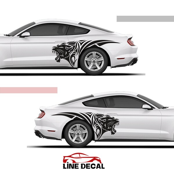 Tribal tiger sticker - Etsy France