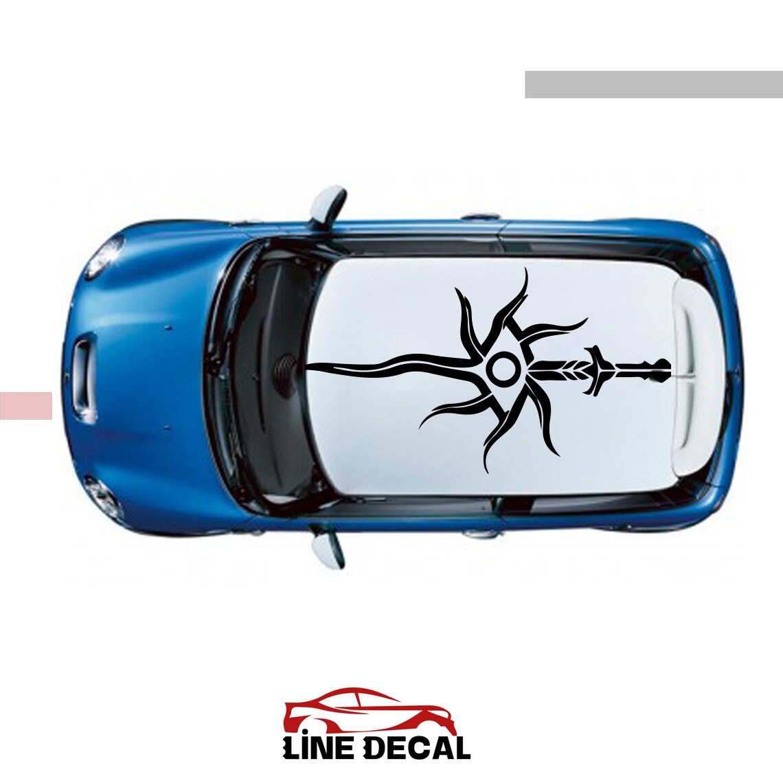 Mini Cooper Roof Sword Eye Sticker Mini Cooper Roof Sticker - Etsy