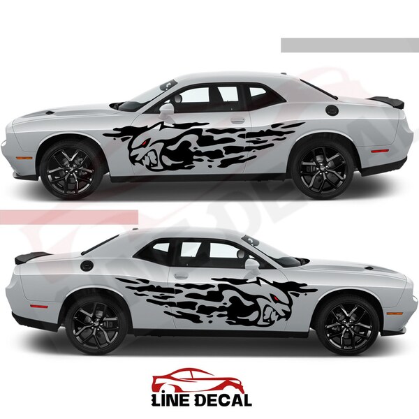 Dodge Challenger 1320 Decals - Etsy