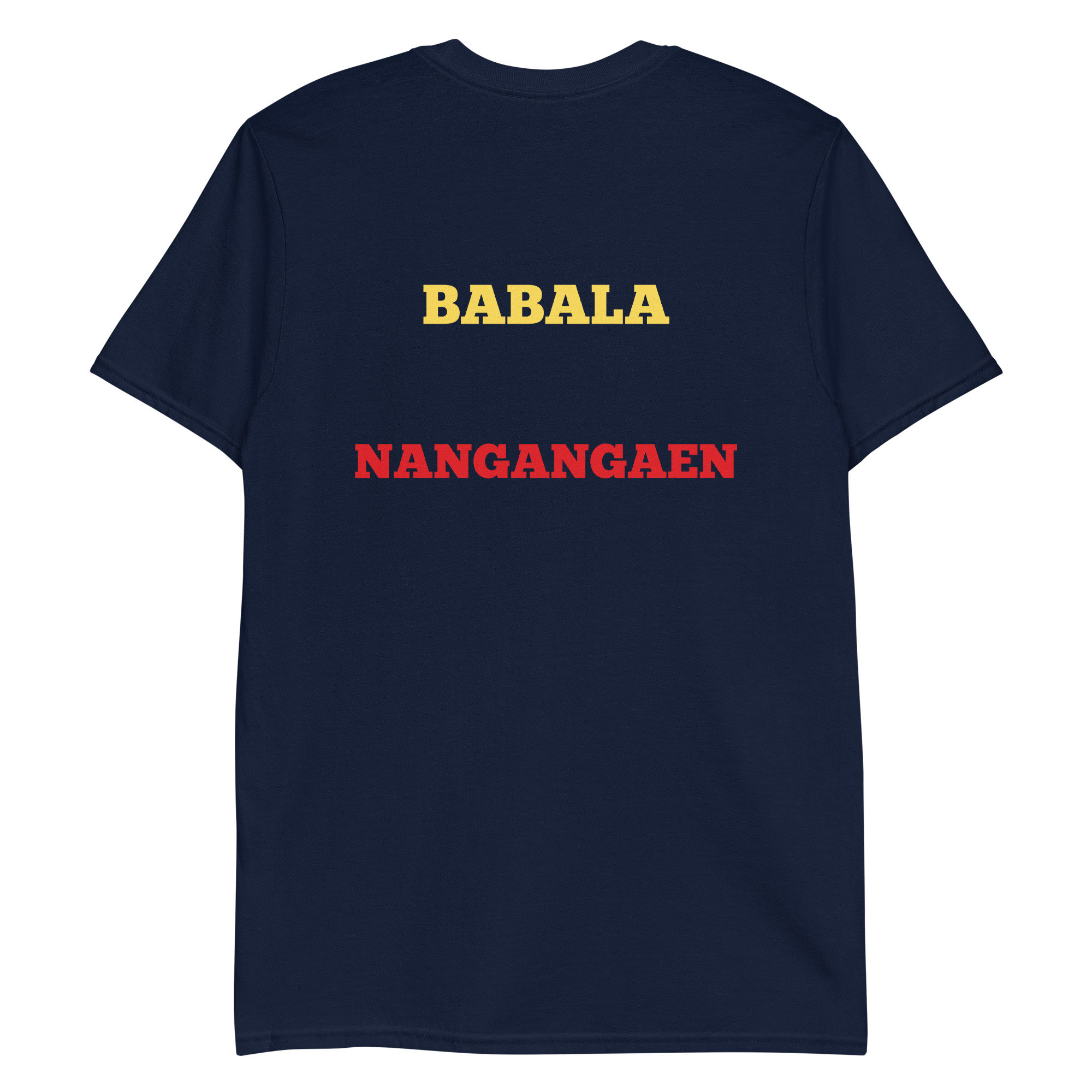 Filipino Funny Silly Tshirt Back Print Babala Nangangaen Pinoy - Etsy