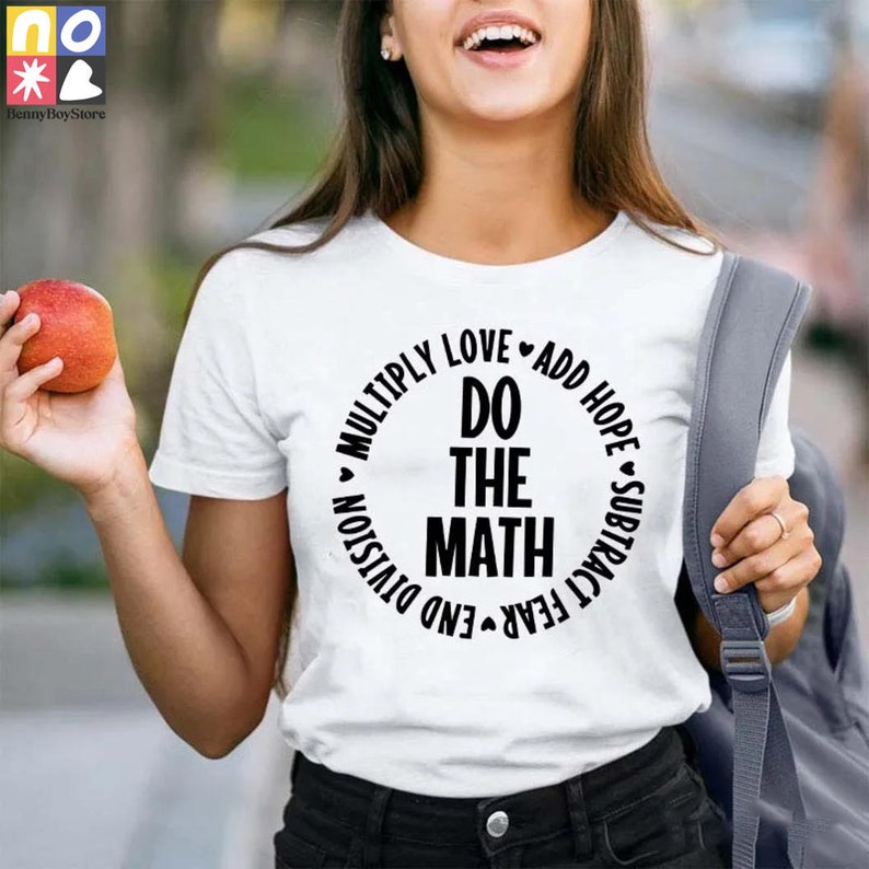Do the Math Teacher Vintage T-shirt, Teacherlife Shirt, Teacher Shirt ...