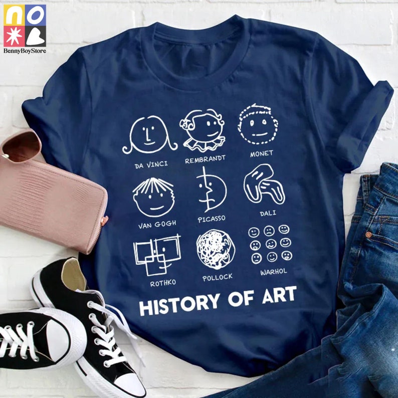 History of Art Teacher Vintage T-shirt, Teacherlife Shirt, Teacher ...