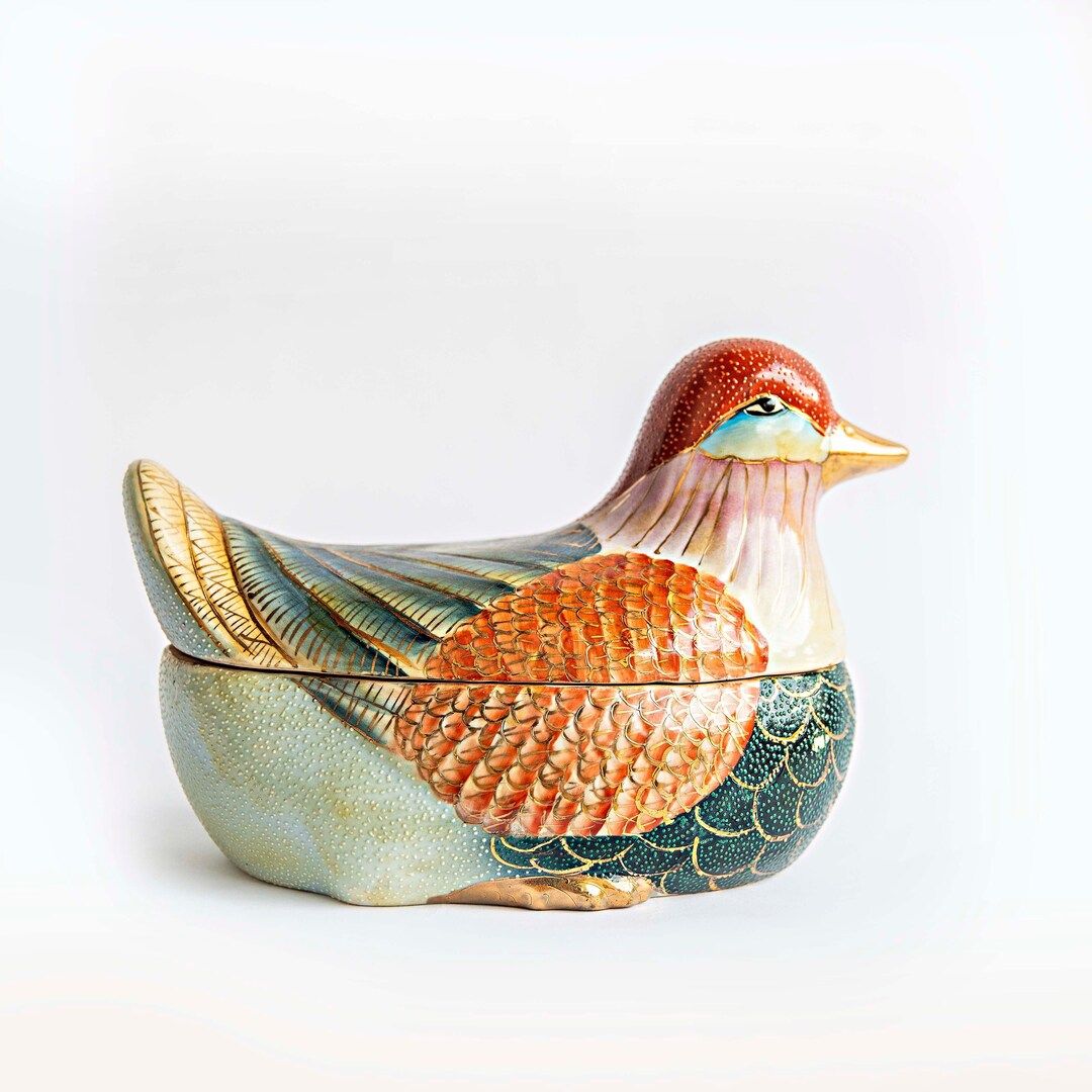 Chinese Export Duck Tureen - Etsy