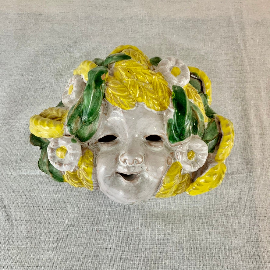 Vintage Italian Four Seasons Mask - Etsy