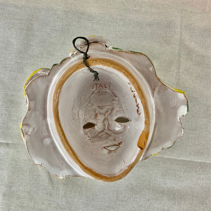 Vintage Italian Four Seasons Mask - Etsy