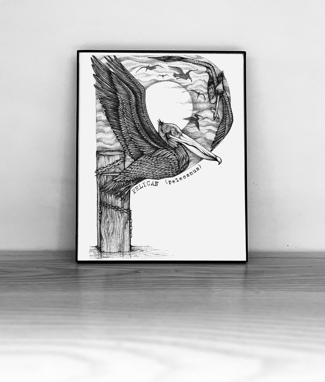 Letter P- Single Letter Print - Etsy
