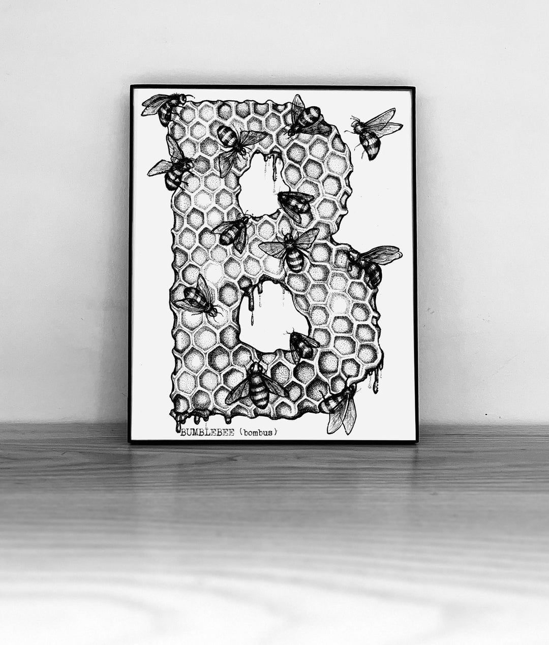 Letter B- Single Letter Print - Etsy