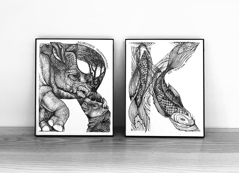 Letter A Single Letter Print - Etsy