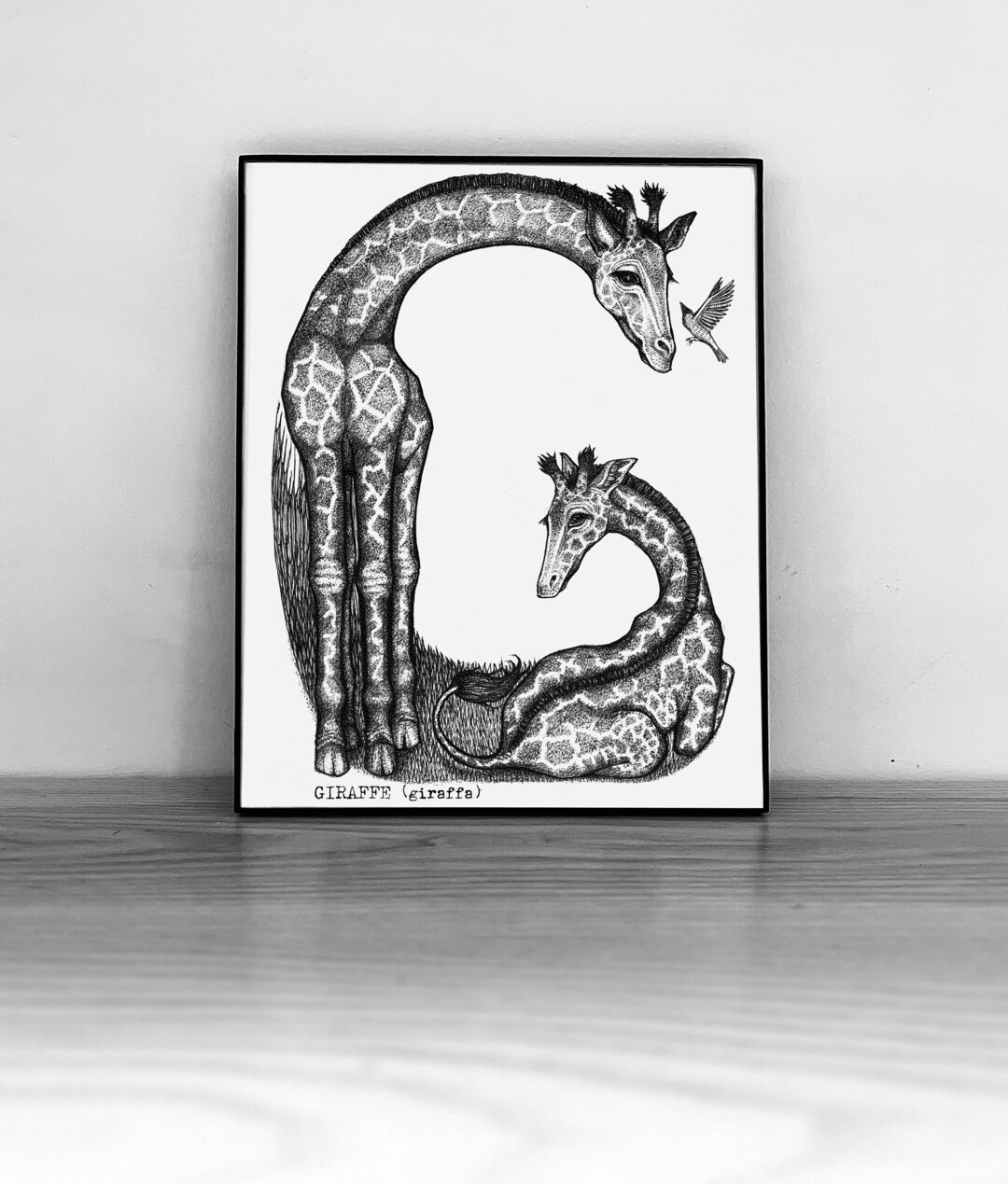 Letter G- Single Letter Print - Etsy