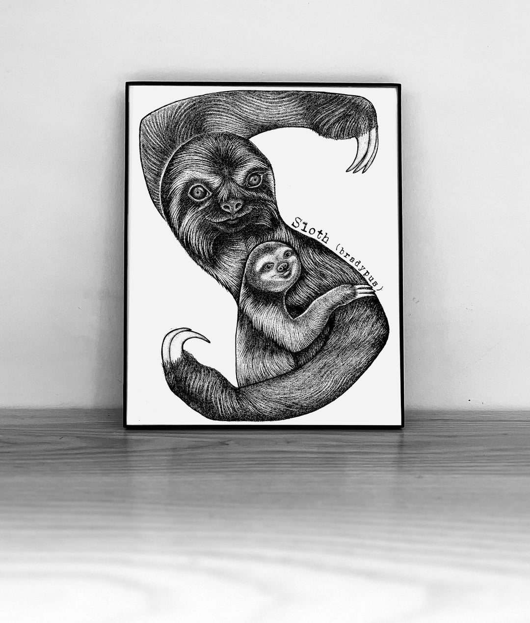 Letter S- Single Letter Print - Etsy