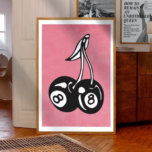 Printable Wall Art Cherry 8 - Etsy