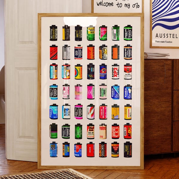 Fine Art Film Posters - Etsy UK