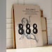 Angel Numbers Print, 888 Balance Poster, Preppy Room Decor ...