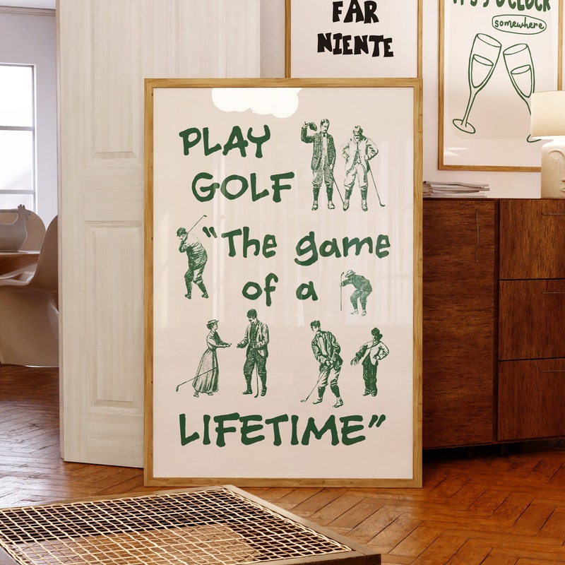 Vintage Golf Prints - Etsy
