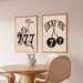 Lucky Angel Numbers Set of 2 777 Poster Preppy Room Decor - Etsy
