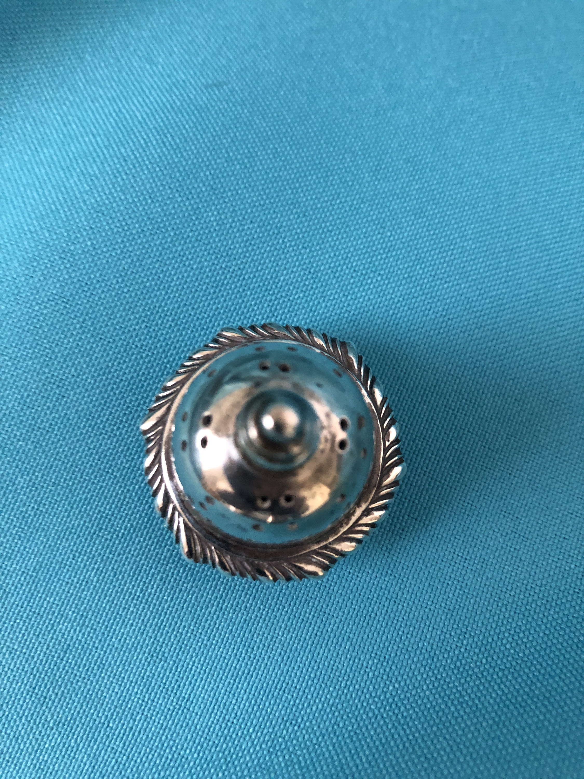 Vintage/antique Victorian Salt Shaker Sterling Silver Hallmarked - Etsy