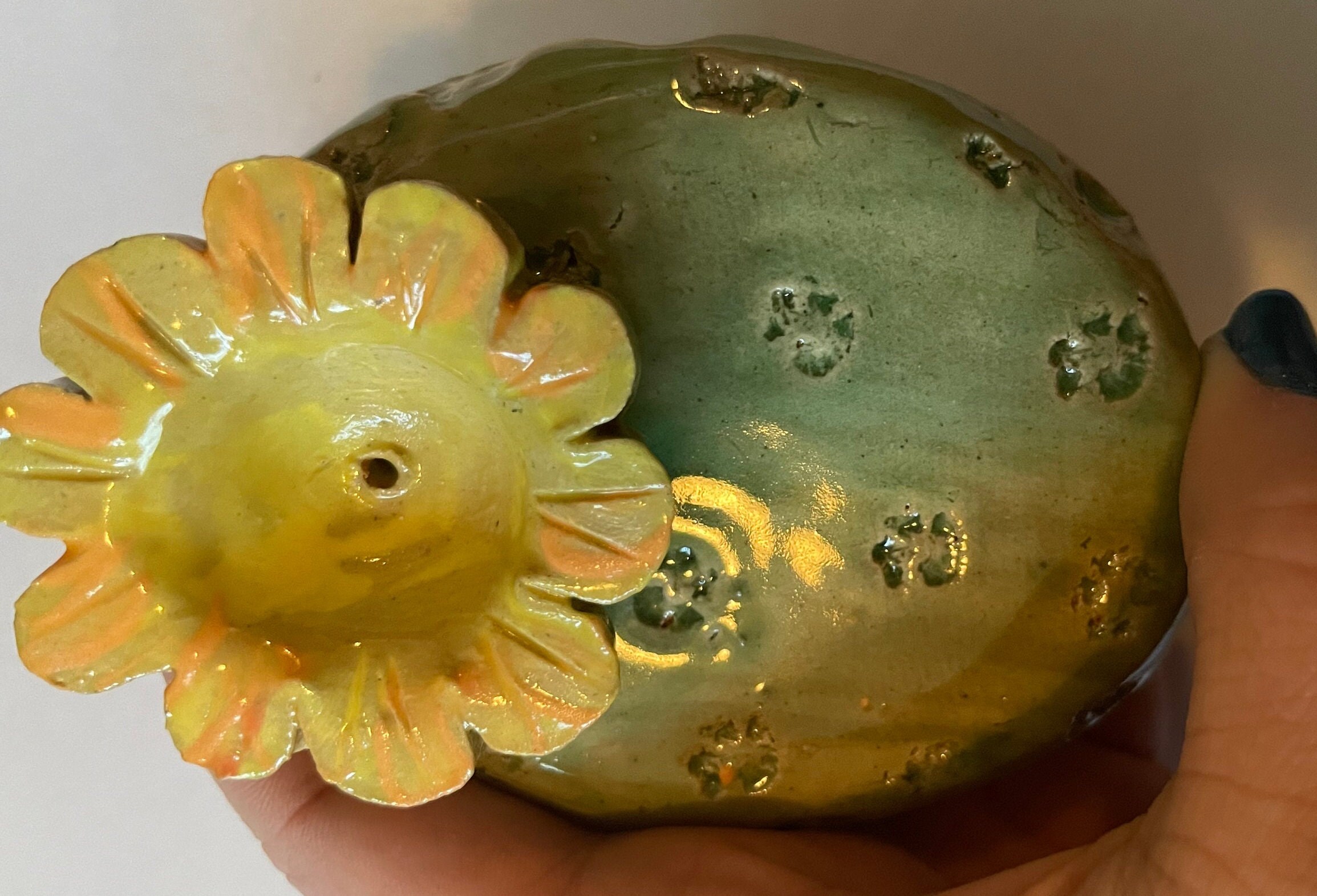 Prickly Pipe Handmade Cactus Pipe - Etsy