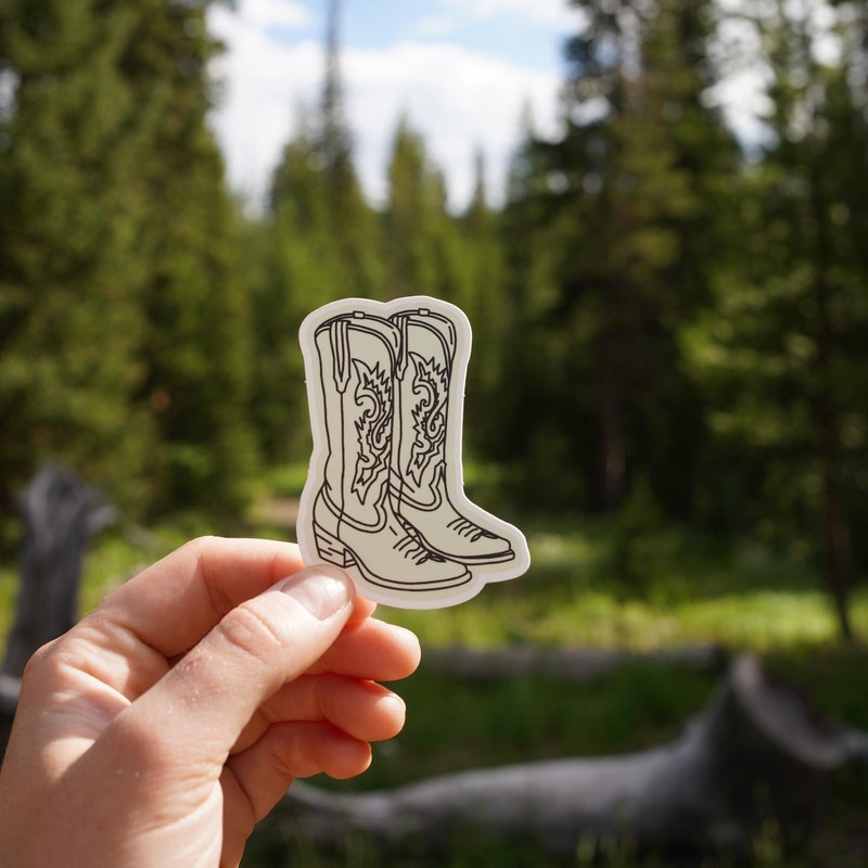 Vinyl Stickers Western - Etsy