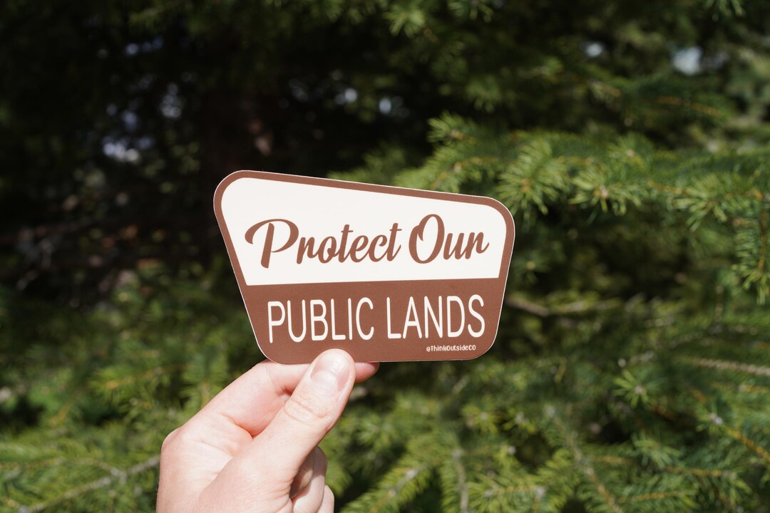 Protect Our Public Lands Sticker - Waterproof National Parks Vinyl ...