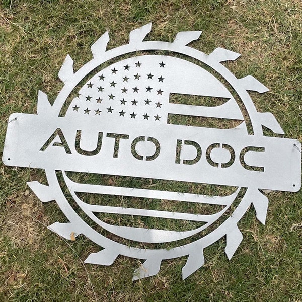 Laser Cut Metal Sign - Etsy