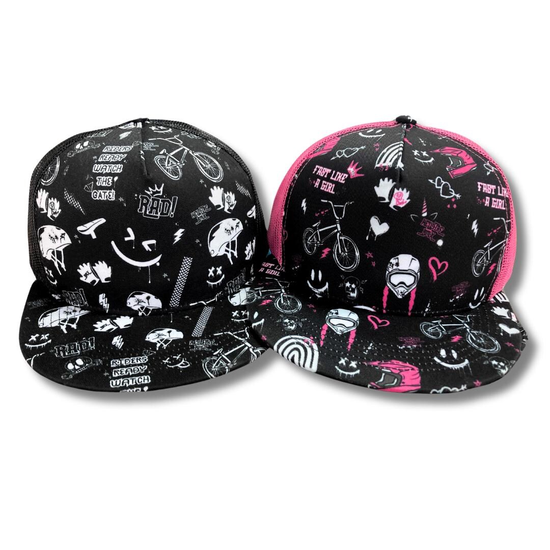 BMX Snapback Hat - Unique Hellfirebmx Design - Limited Edition - Etsy