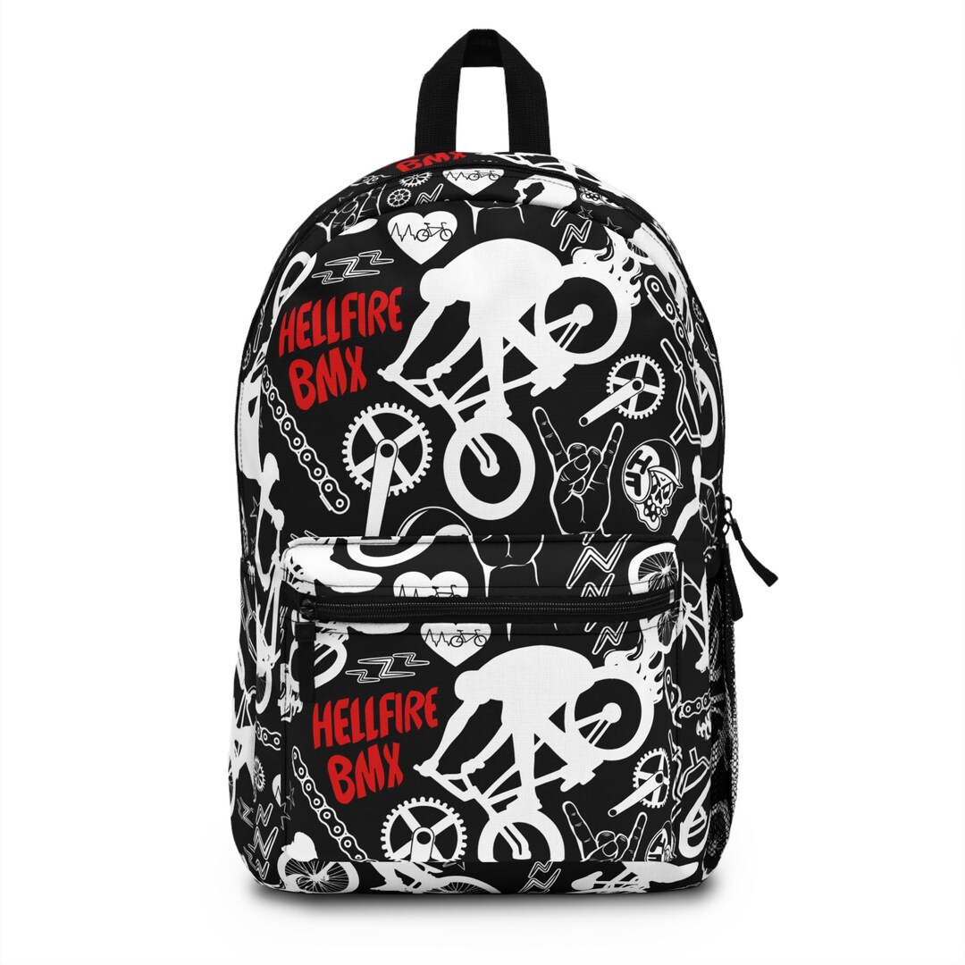 OG Hellfire BMX Backpack: Urban Streetwear Skateboard Bag - Etsy