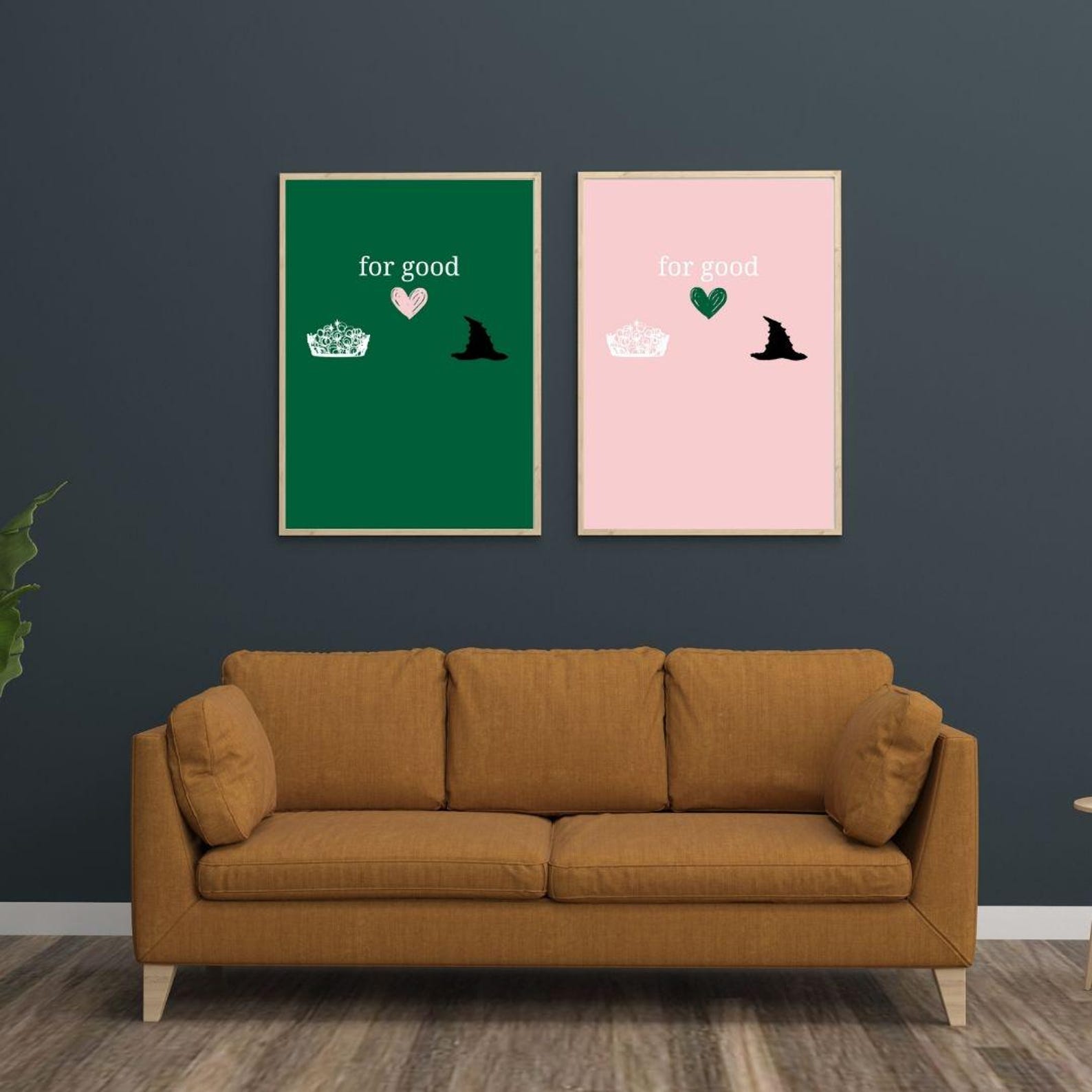 Wicked for Good Illustration - Etsy