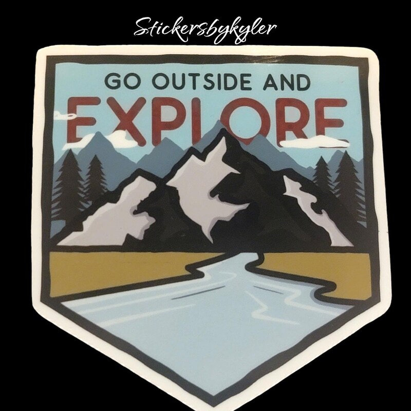 Adventure Sticker - Etsy