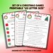 Printable Christmas Game Bundle Christmas Party Games - Etsy
