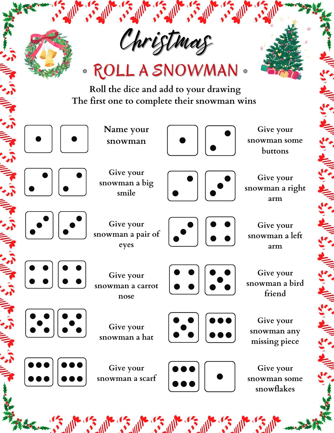 Printable Christmas Game Bundle Christmas Party Games - Etsy