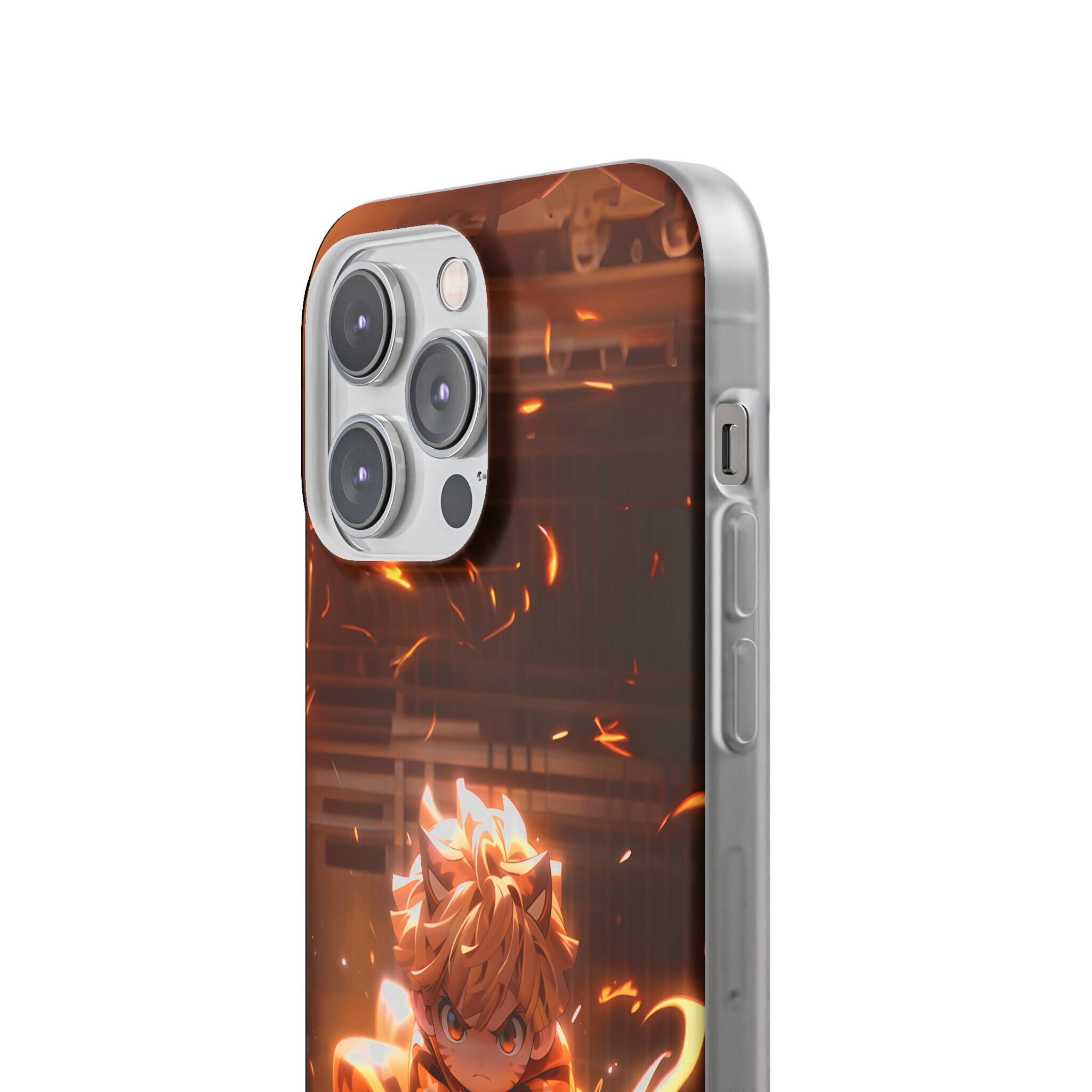 Demon Slayer zenitsu Flexi Cases - Etsy