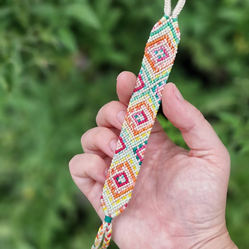 Square Knot Bracelet - Etsy