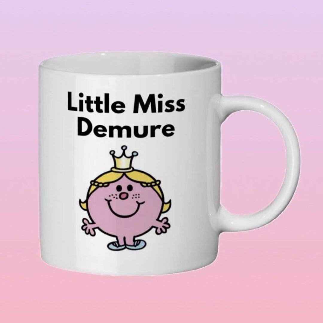 Little Miss Demure Mug - Etsy