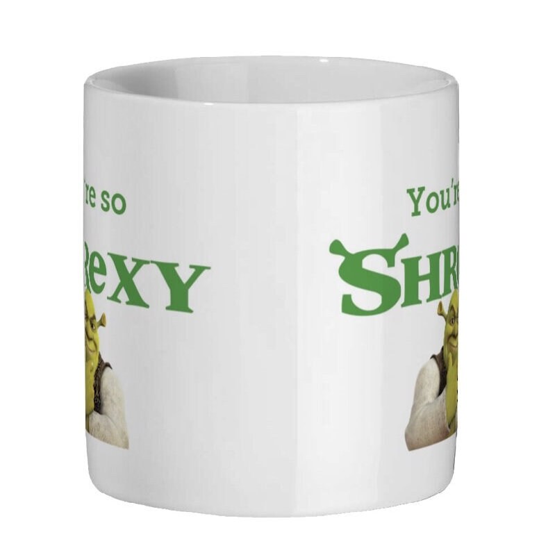 Youre so Shrexy Shrek Meme Valentines Mug link to Matching - Etsy