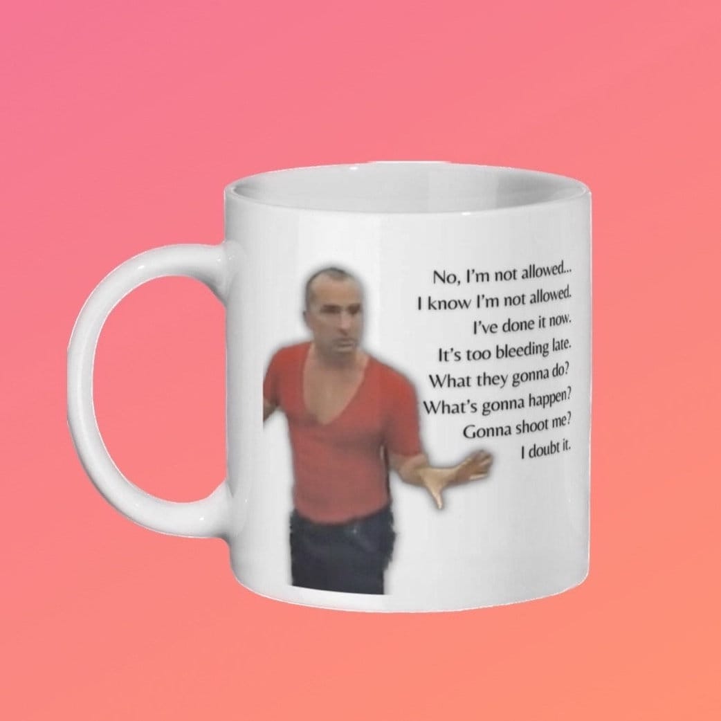 Louie Spence, I’m Like a Whippet Mug - Etsy UK