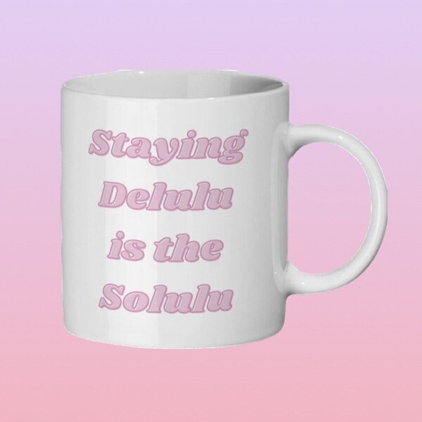 Tiktok Delulu Mug - Etsy