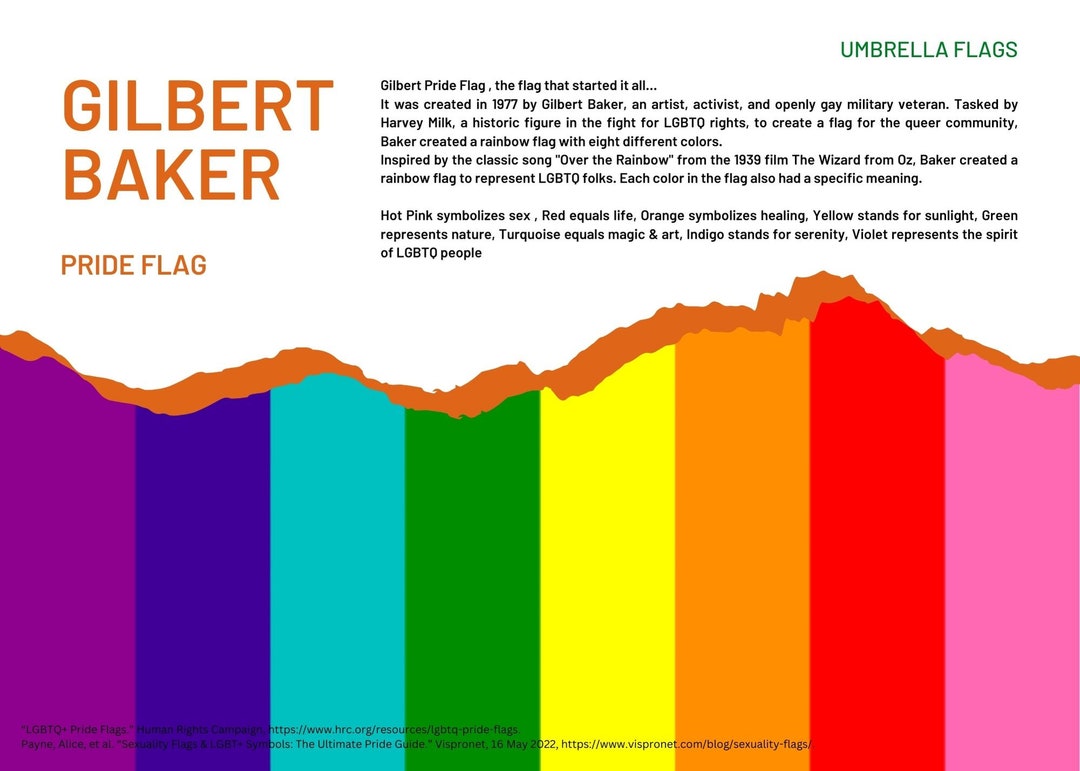 41 Pride Flag Poster Cards (with Meanings and Descriptions) - Etsy