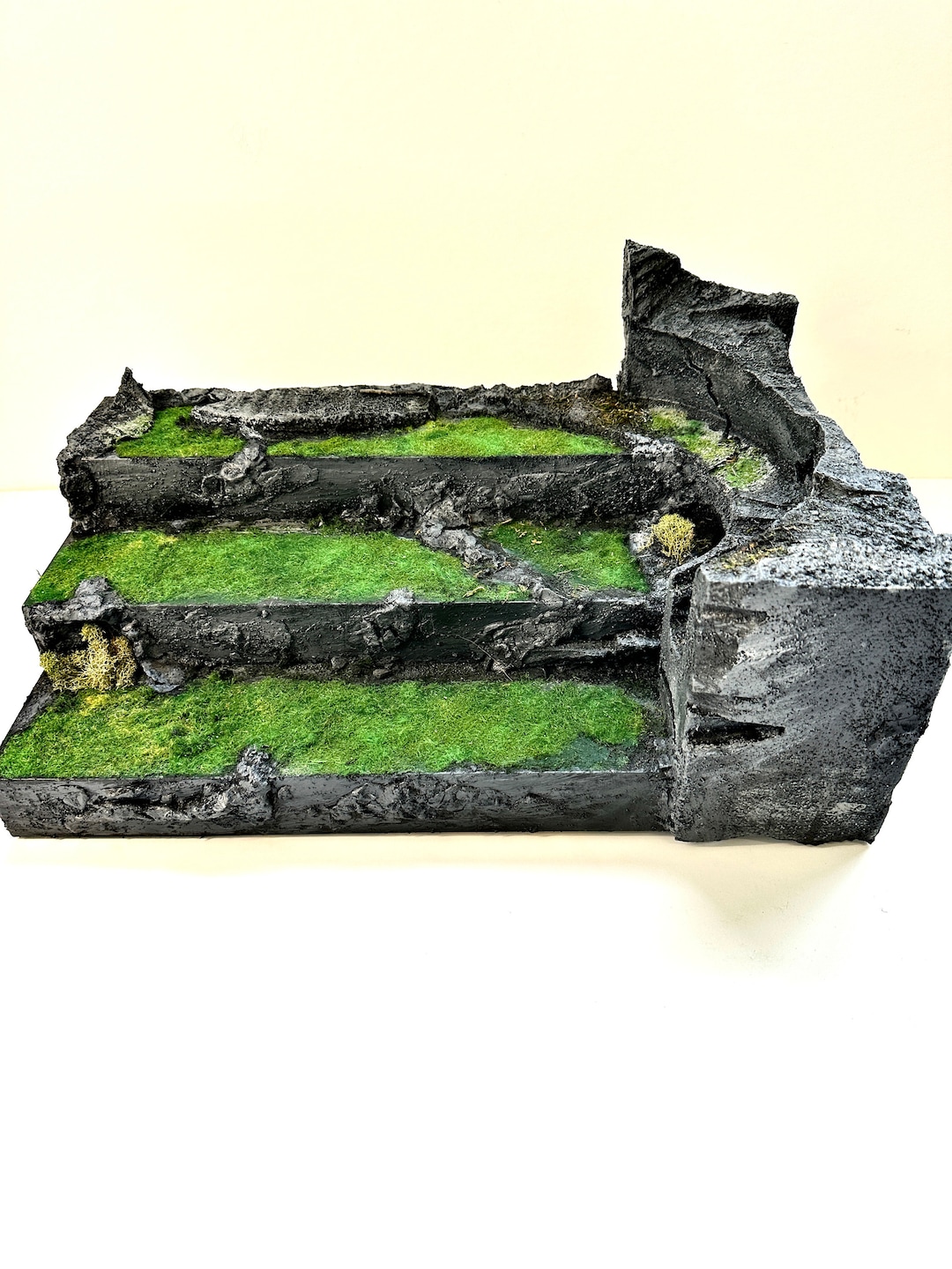 Large Diorama for a Small (heh Heh) Army- It Has Side Caves! One of a ...