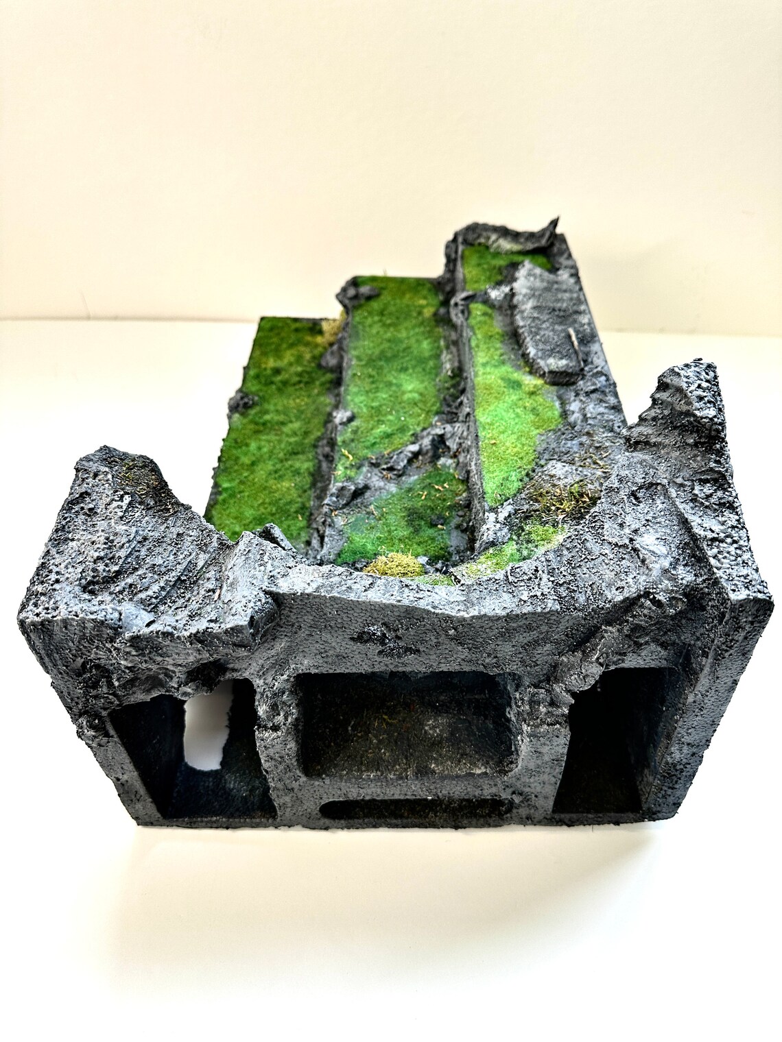 Large Diorama for a Small (heh Heh) Army- It Has Side Caves! One of a ...