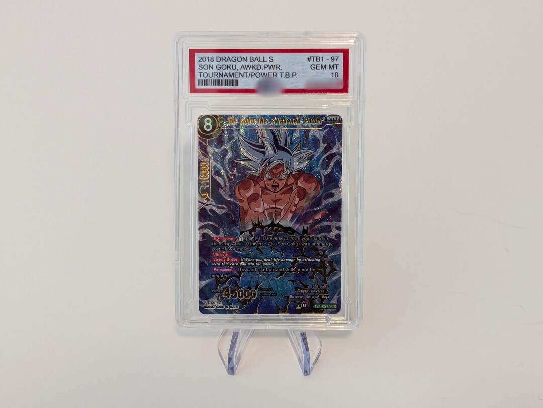 Son Goku the Awakened Power SCR 3018 Tournament of Power TB1-097 Dragon ...