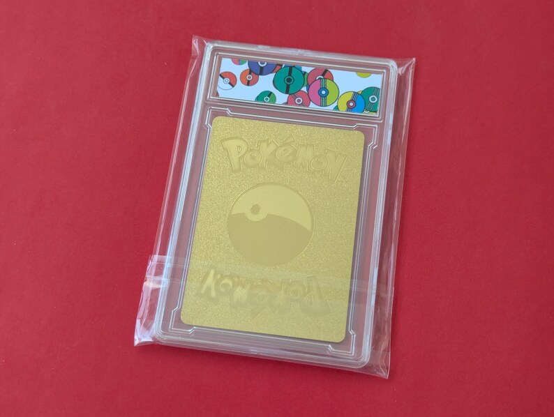 Slabbed Gold Charizard Vmax Custom Handmade PSA Style Collector Slab ...