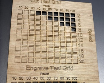 Xtool Test Pattern - Etsy Ireland