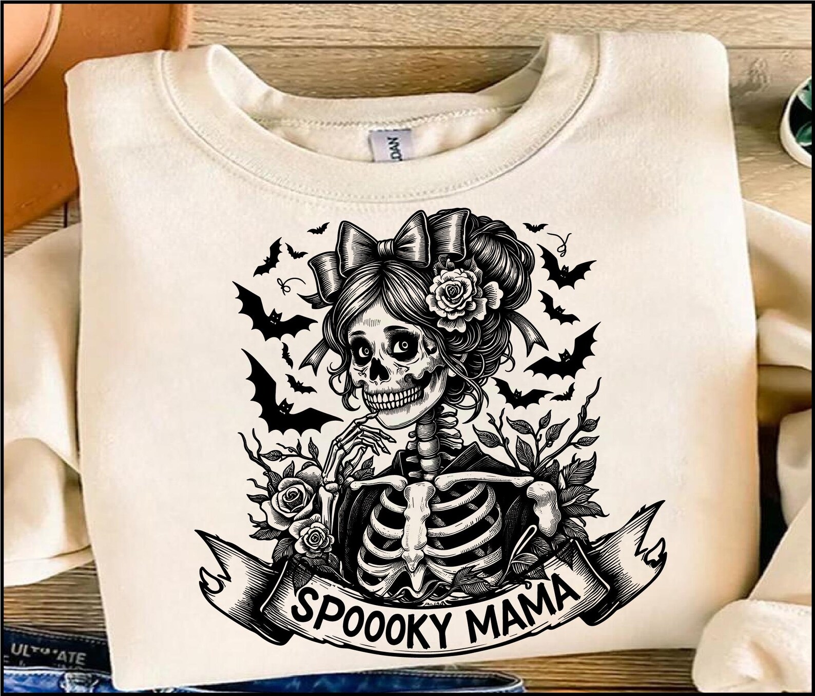 Spooky Mama Bundle Svg Png, Skelton Mama Png, Spooky Season Png, Retro Halloween Png, Spooky ...