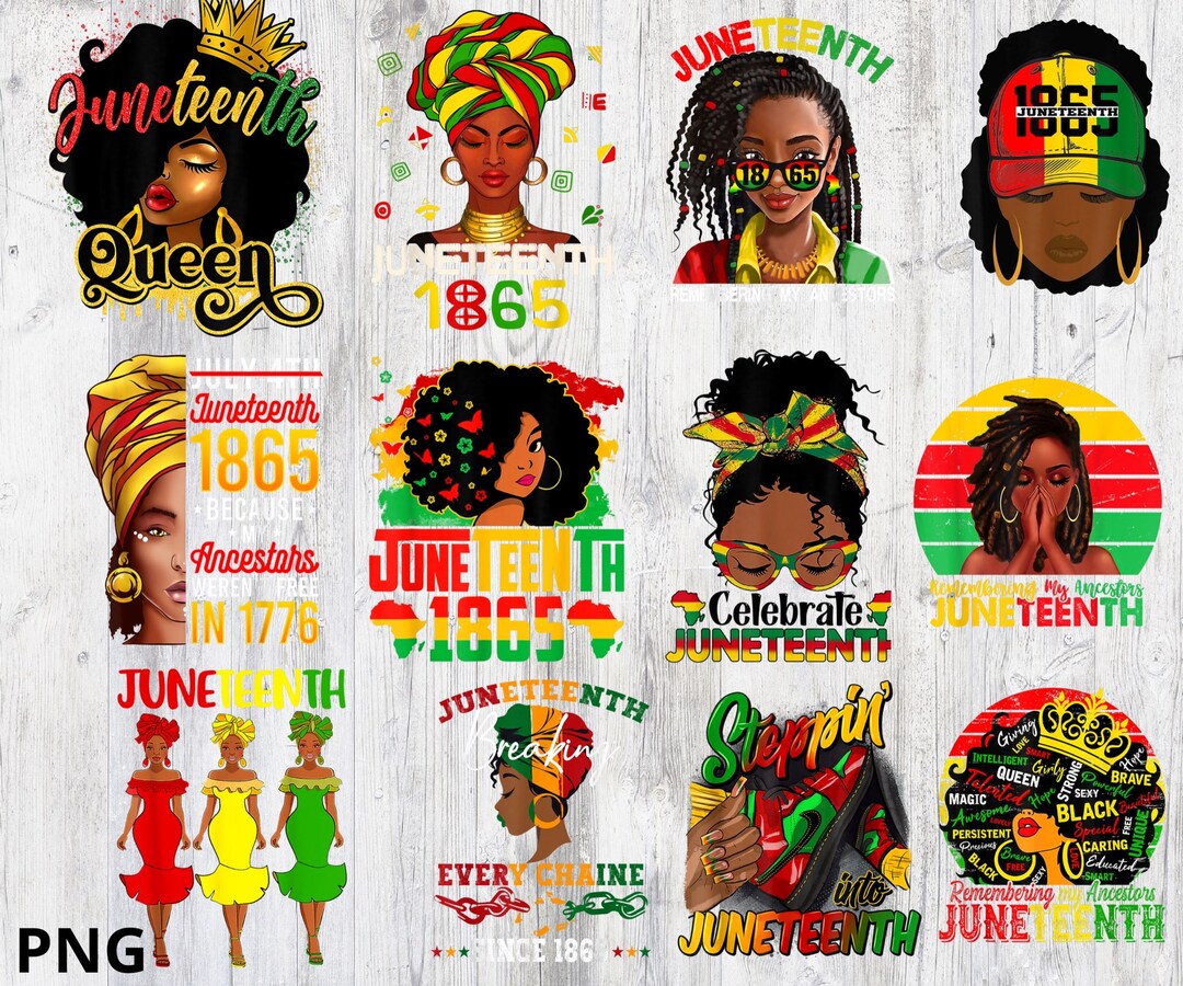 Juneteenth Black Woman Png, Juneteenth Woman Png, Juneteenth Png ...