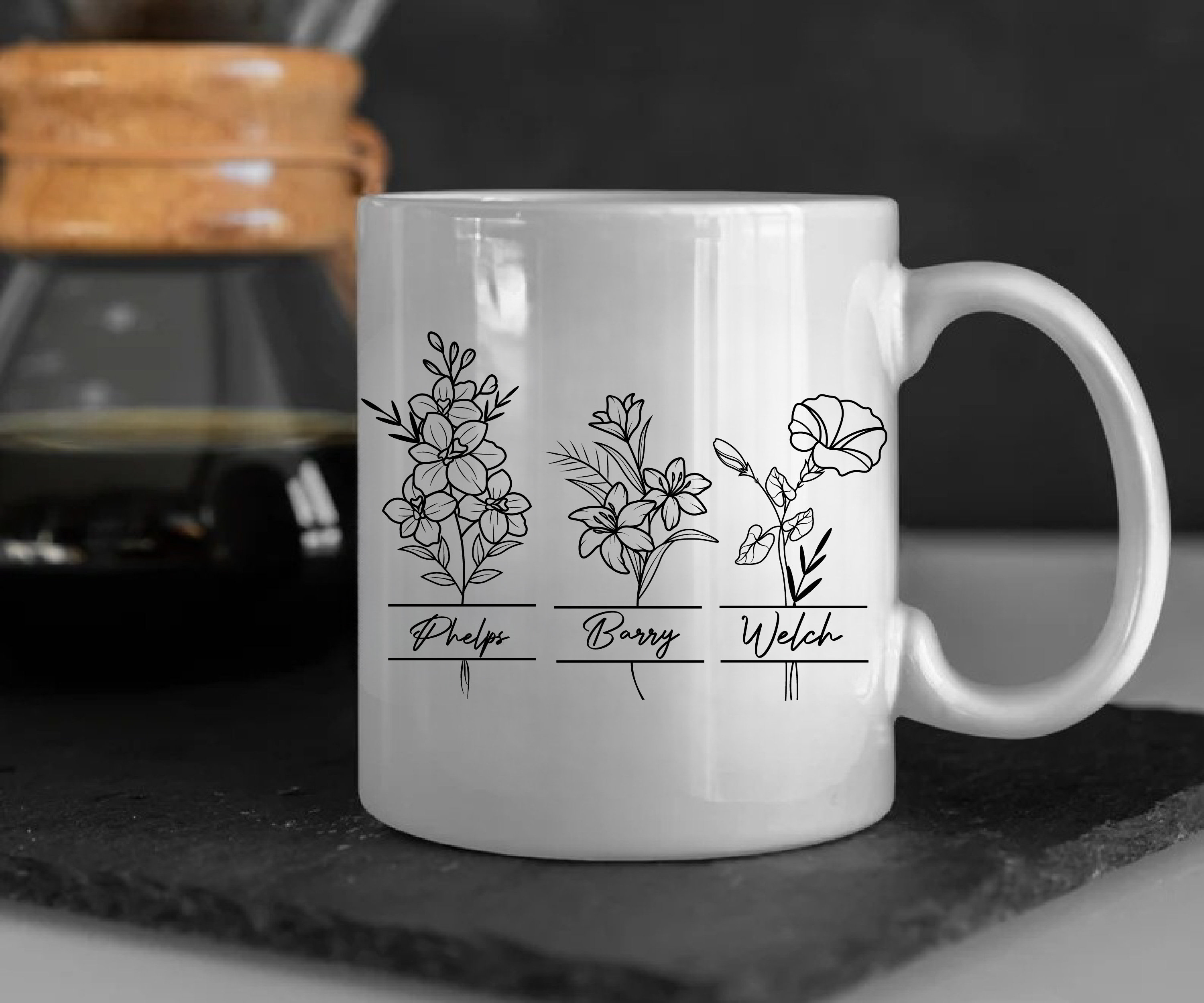 Wildflowers Birthmonth SVG and PNG Bundle / Birth Month Flowers Svg ...